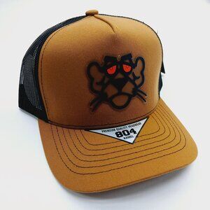 Kamel | Accessories | Tan And Black Mesh Snapback Pink Panther With ...